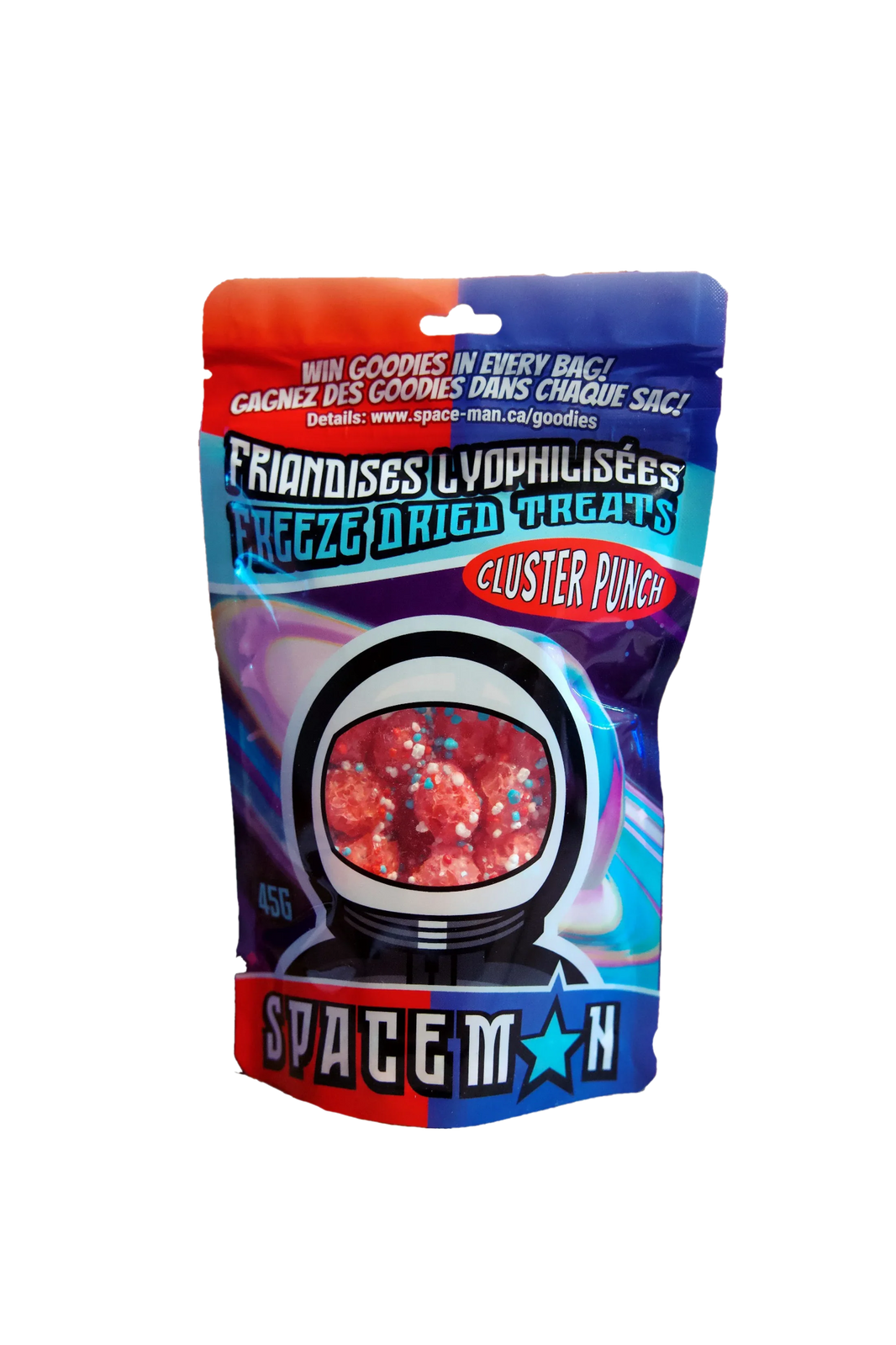 Spaceman: Freeze Dried Candy & Treats. Win Goodies In Every Bag!
