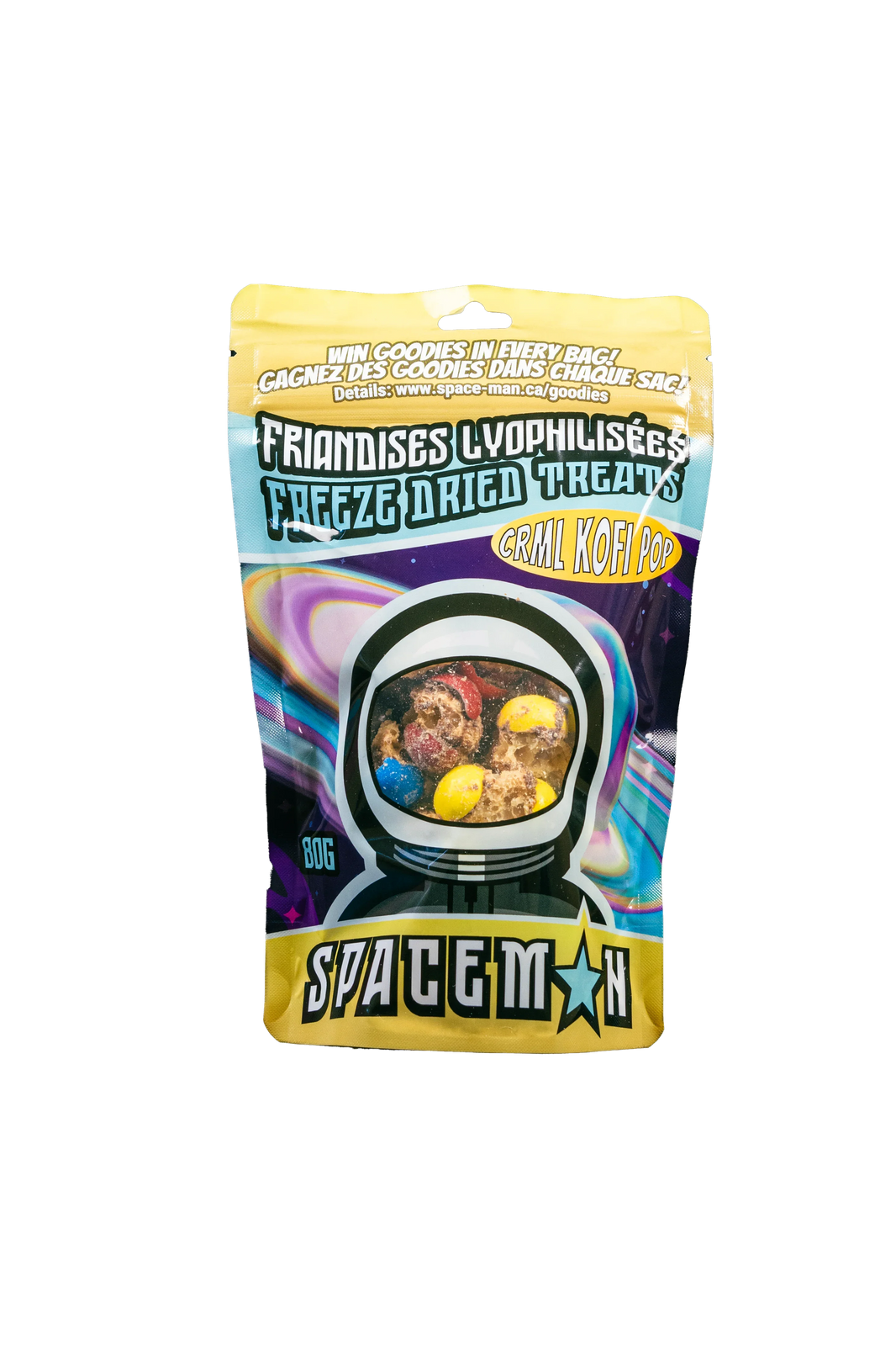 Spaceman: Freeze Dried Candy & Treats. Win Goodies In Every Bag!