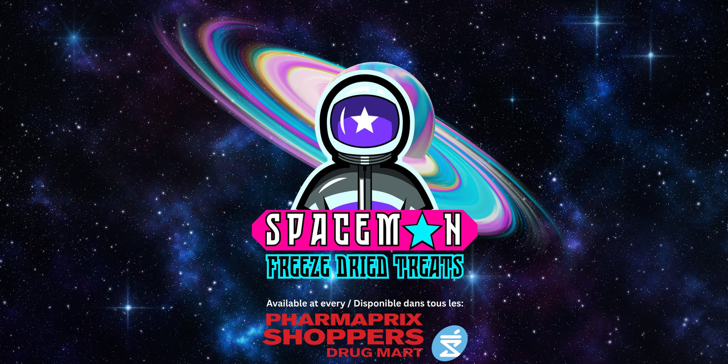 Spaceman: Freeze Dried Candy & Treats. Win Goodies In Every Bag!