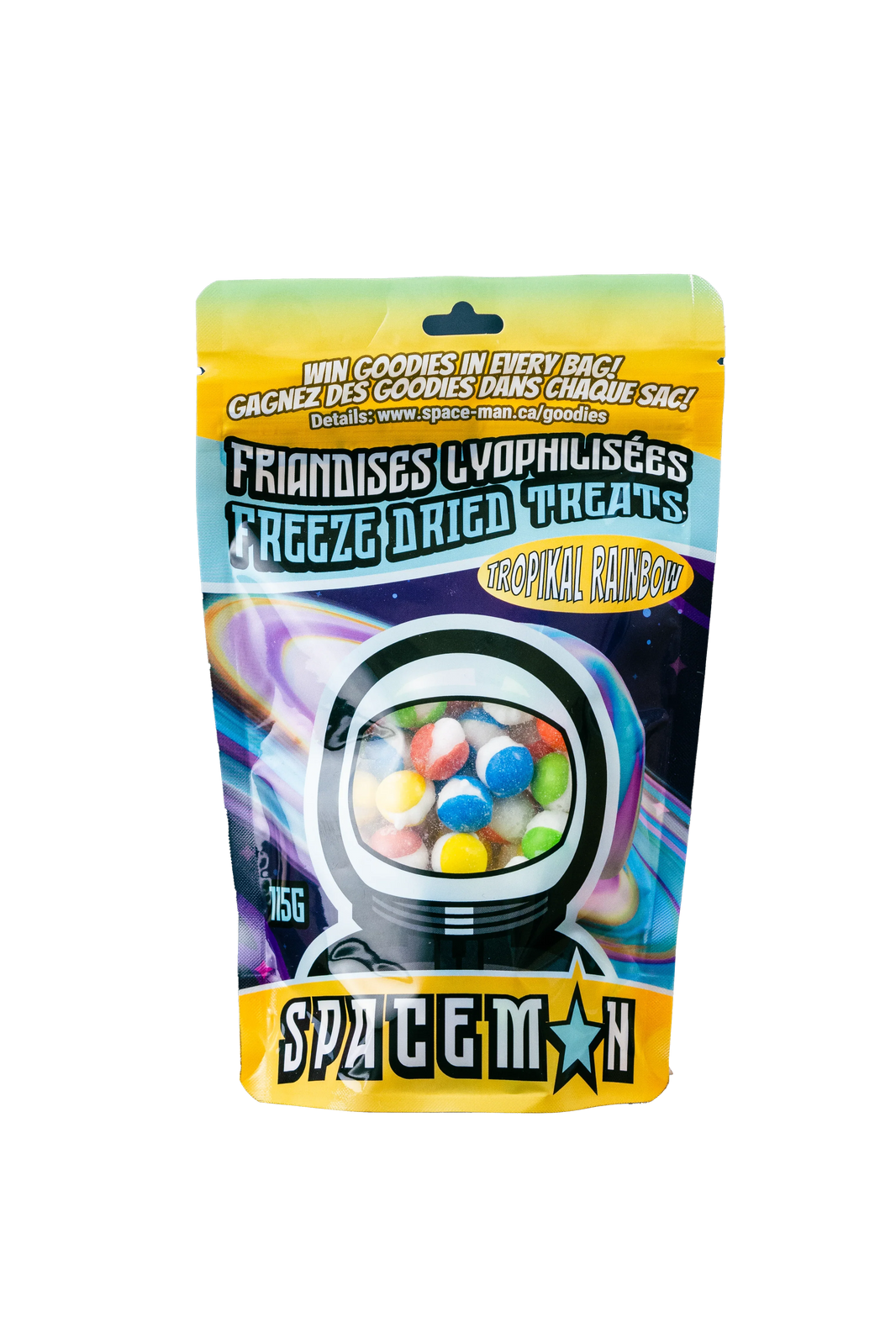 Spaceman: Freeze Dried Candy & Treats. Win Goodies In Every Bag!